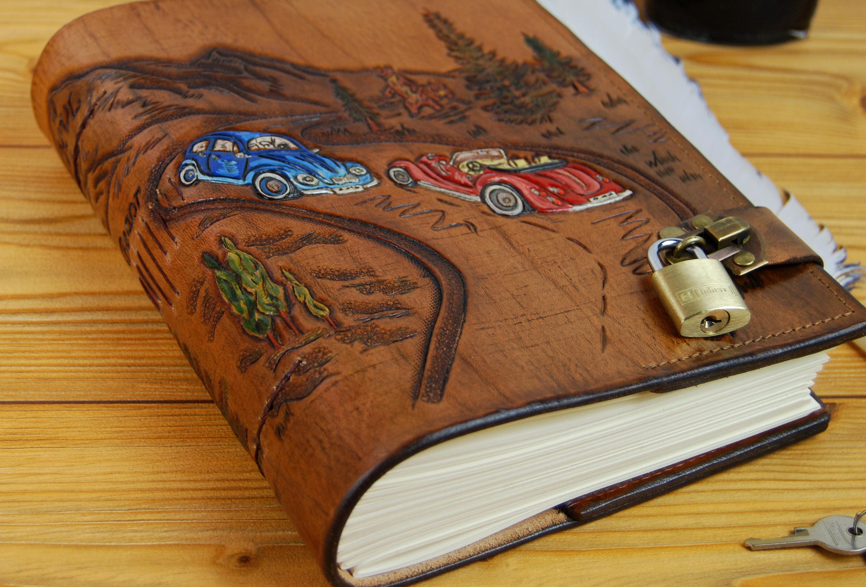 Leather Journal Custom Personalization A5 Journal for order | Etsy