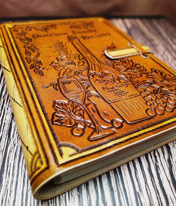 Cook Book Big Recipe Book Gift for Her Personalized Recipe | Etsy