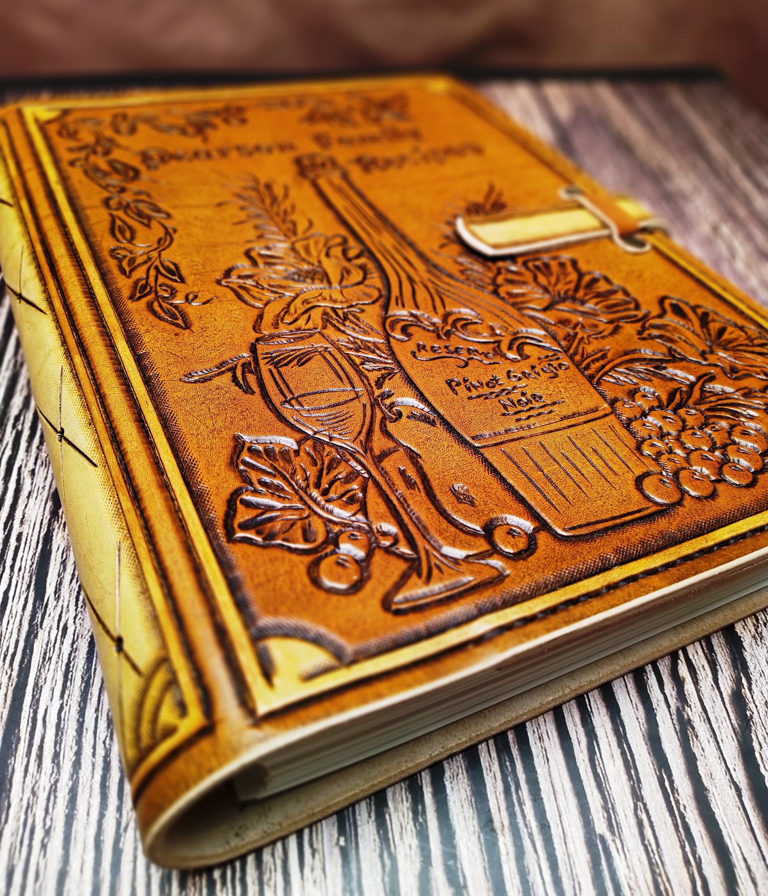 Cook Book Big Recipe Book Gift for Her Personalized Recipe - Etsy