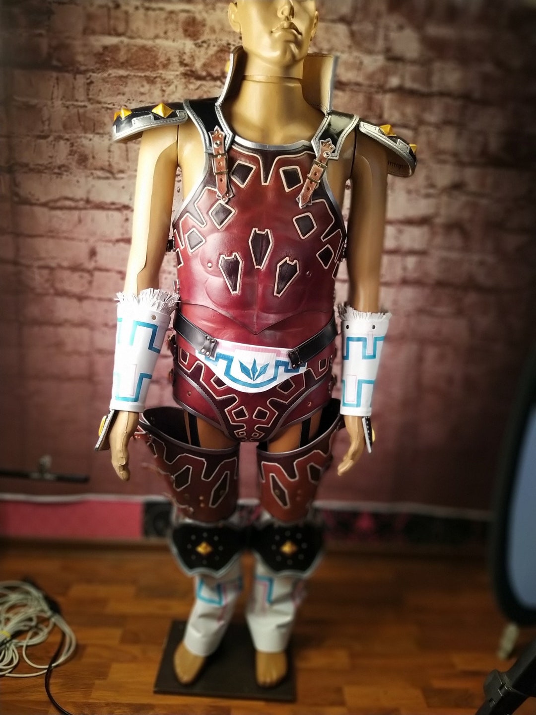 Fantasy Custom Leather Armor, Customizable Armor, Cosplay Leather ...
