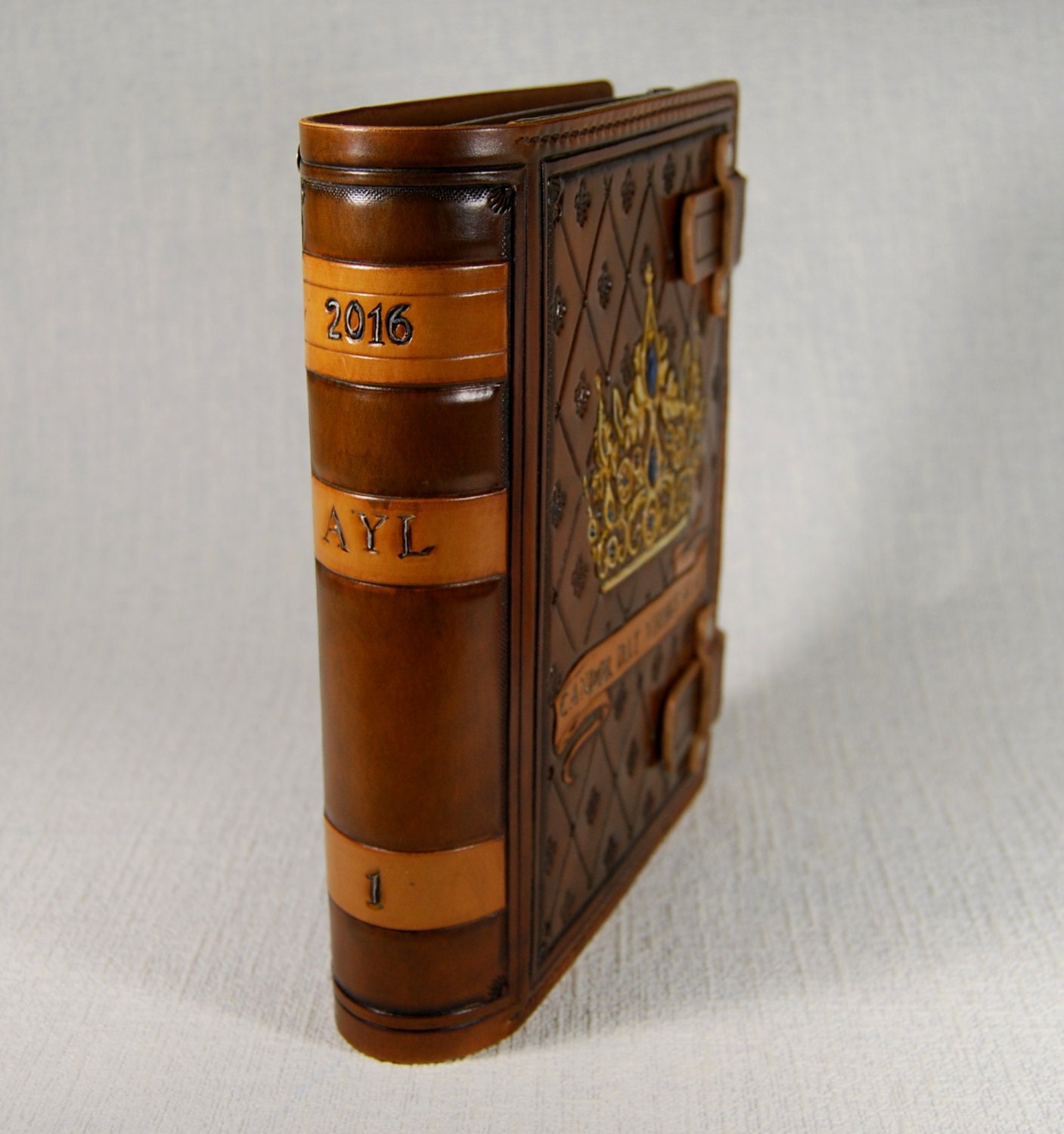 Custom Personalized Leather Book Journal Notebook Diary Family - Etsy