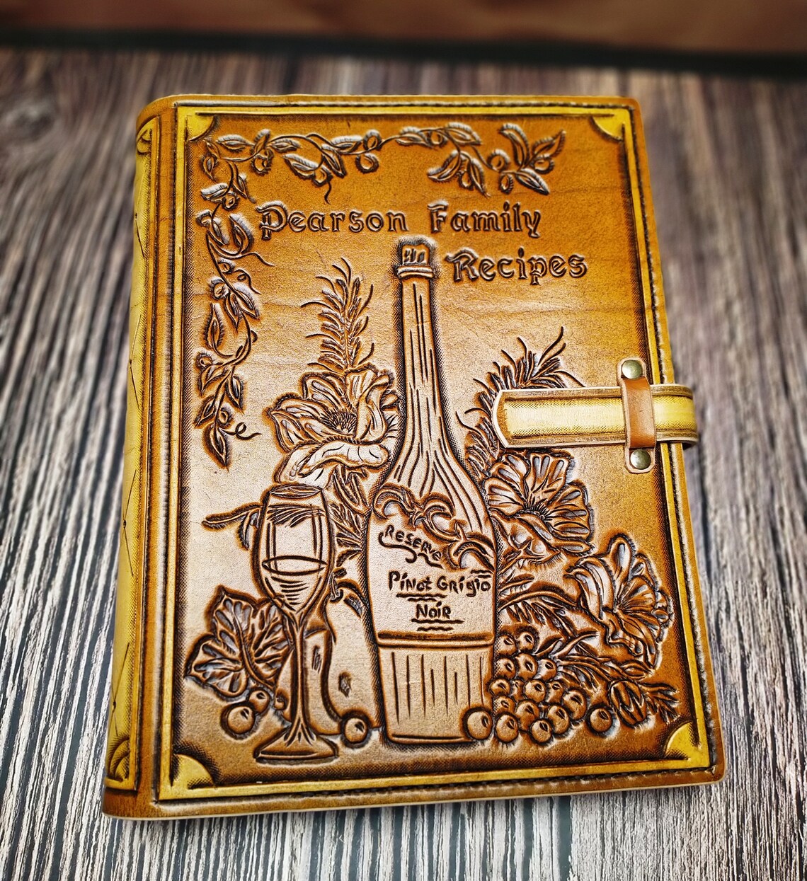 Cook Book Big Recipe Book Gift for Her Personalized Recipe | Etsy