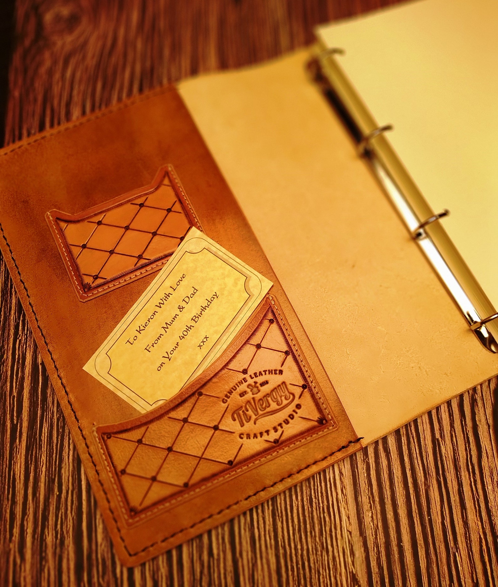 Gift Leather Cook Book for Order Big Recipe Book Gift for - Etsy