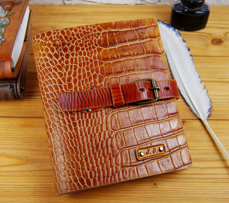 A5 Journal Gift Alligator Imitation Leather Notebook Gift for - Etsy