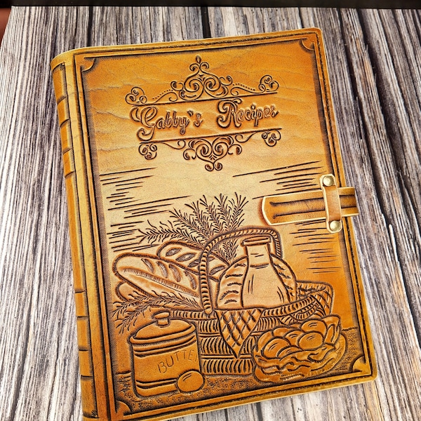 Handmade Recipe Book - Etsy