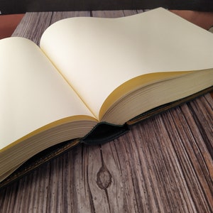 Extra Large 13x18 Custom Personalized Gift Book, A3 Leather Bound Book ...