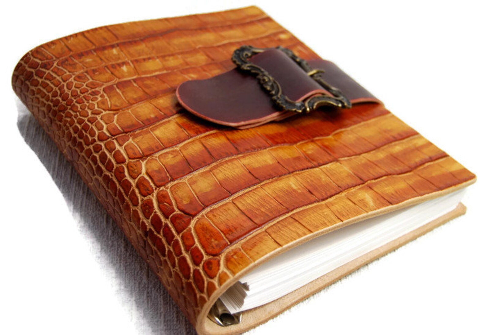 Gift Alligator Imitation Leather Journal Notebook Gift for Him - Etsy