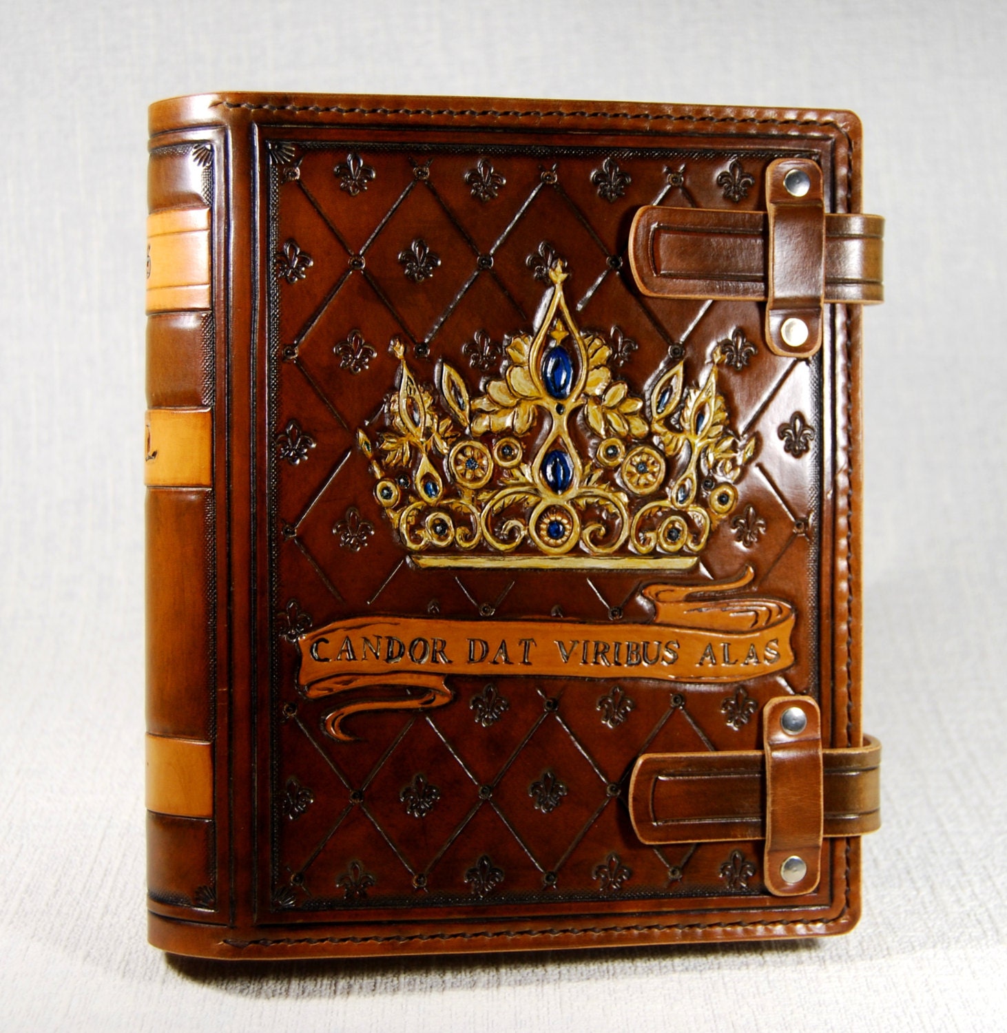 Custom Personalized Leather Book Journal Notebook Diary Family - Etsy