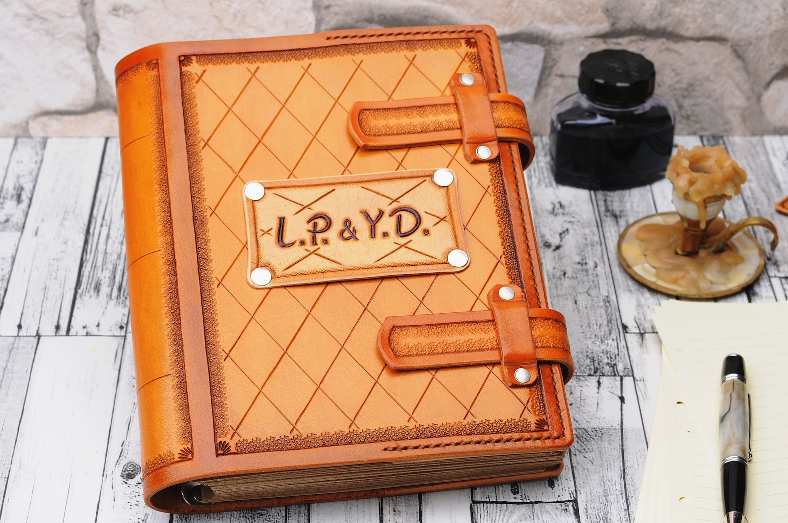 7x9 Inches Leather Book A5 Leather Journal Handmade - Etsy