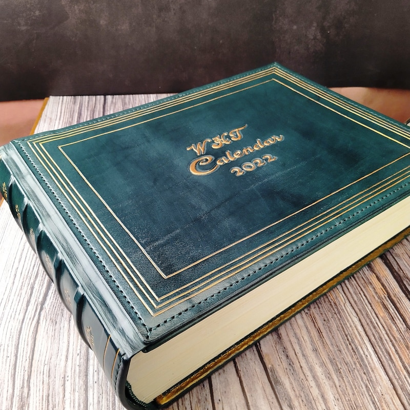 Leather Book - Etsy