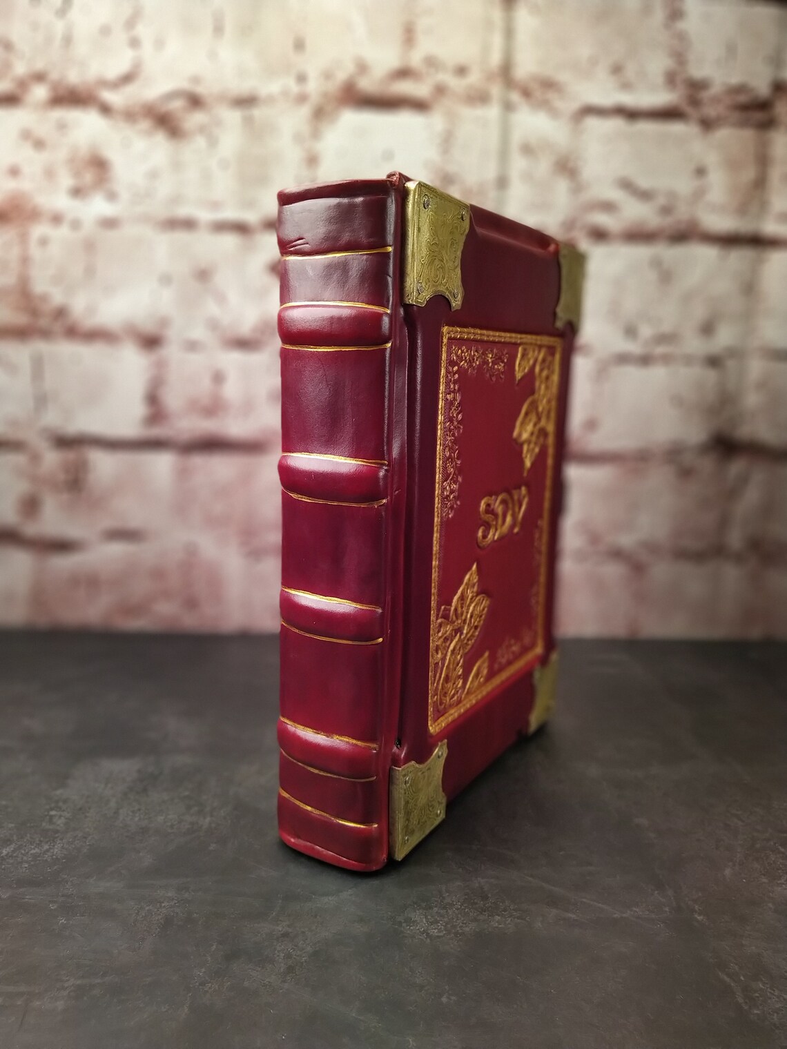Custom 9x12 Personalized Gift Leather Bound Book, Lockable Book ...