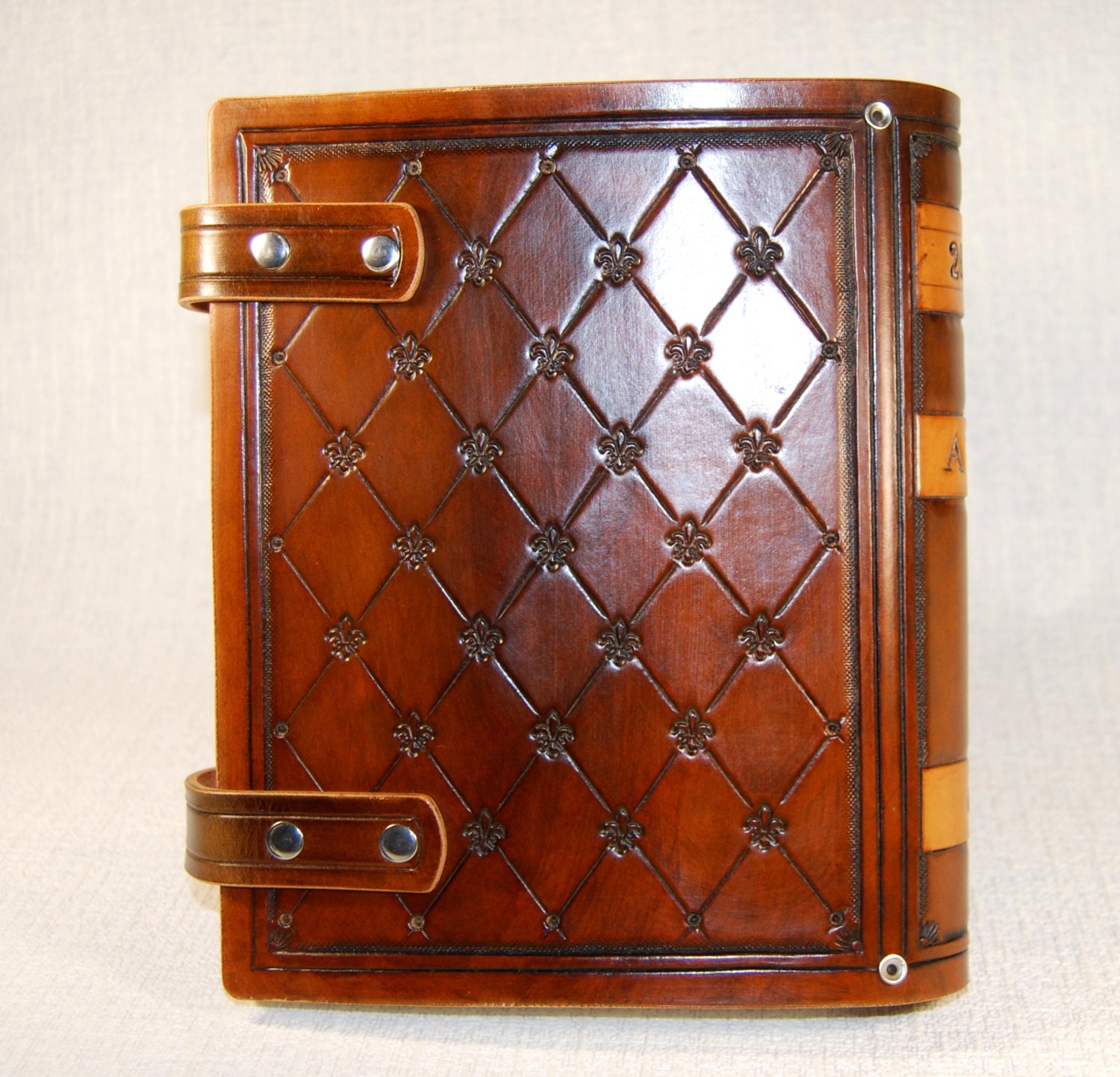 Custom Personalized Leather Book Journal Notebook Diary Family - Etsy