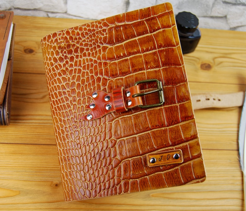A5 Journal Gift Alligator Imitation Leather Notebook Gift for | Etsy