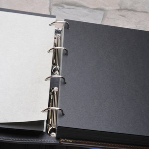 A3 Custom Leather Photo Album, 13x20 Inches Leather Book, Personalized ...