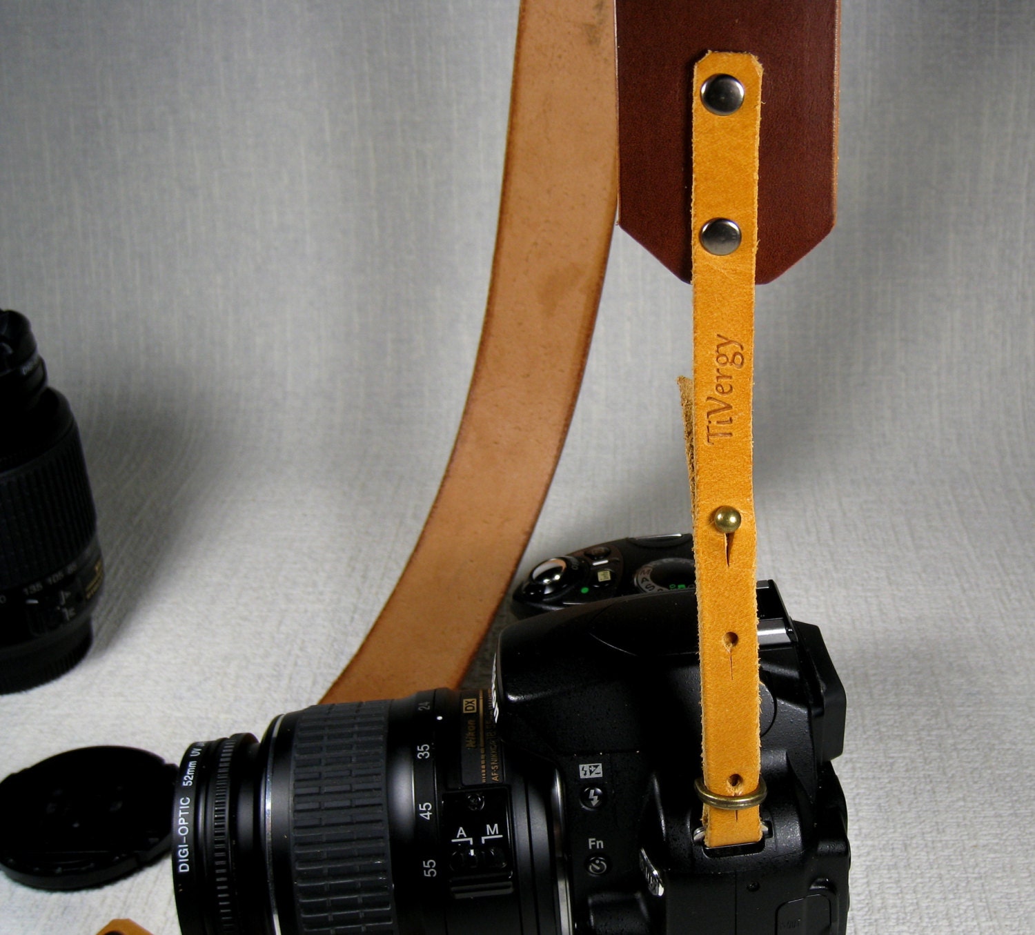DSLR Camera Strap Personalized Leather Camera Strap Leather | Etsy
