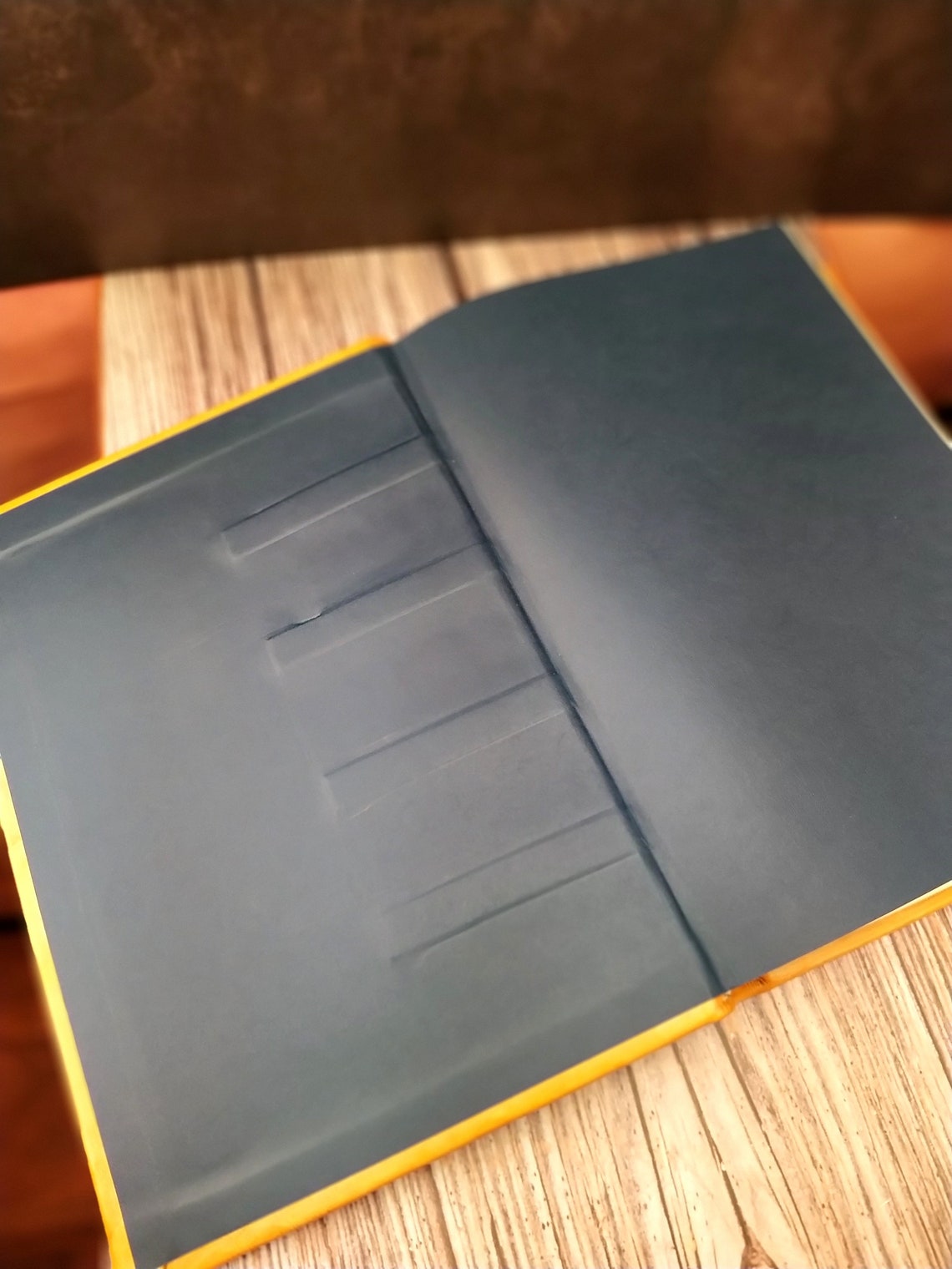 Custom 12x17 Inches Leather Bound Book, Poseidon Extra Large A3 Leather ...