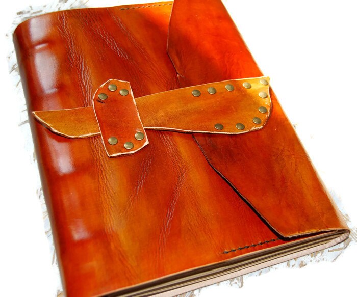 Emerald Green Gift Leather Journal Gift for Her Gift for | Etsy