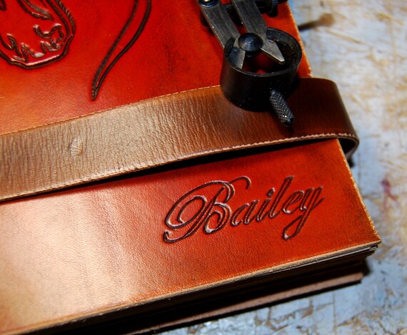 Personalized Leather Journal Handmade Journal Custom | Etsy