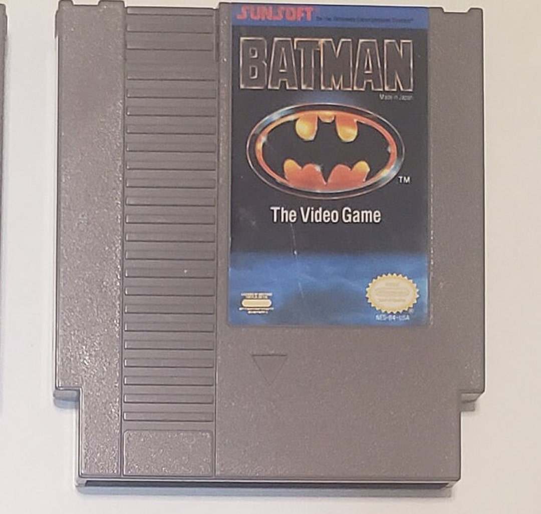 Nintendo NES Batman Original Vintage Game Cartridge Works TESTED see ...