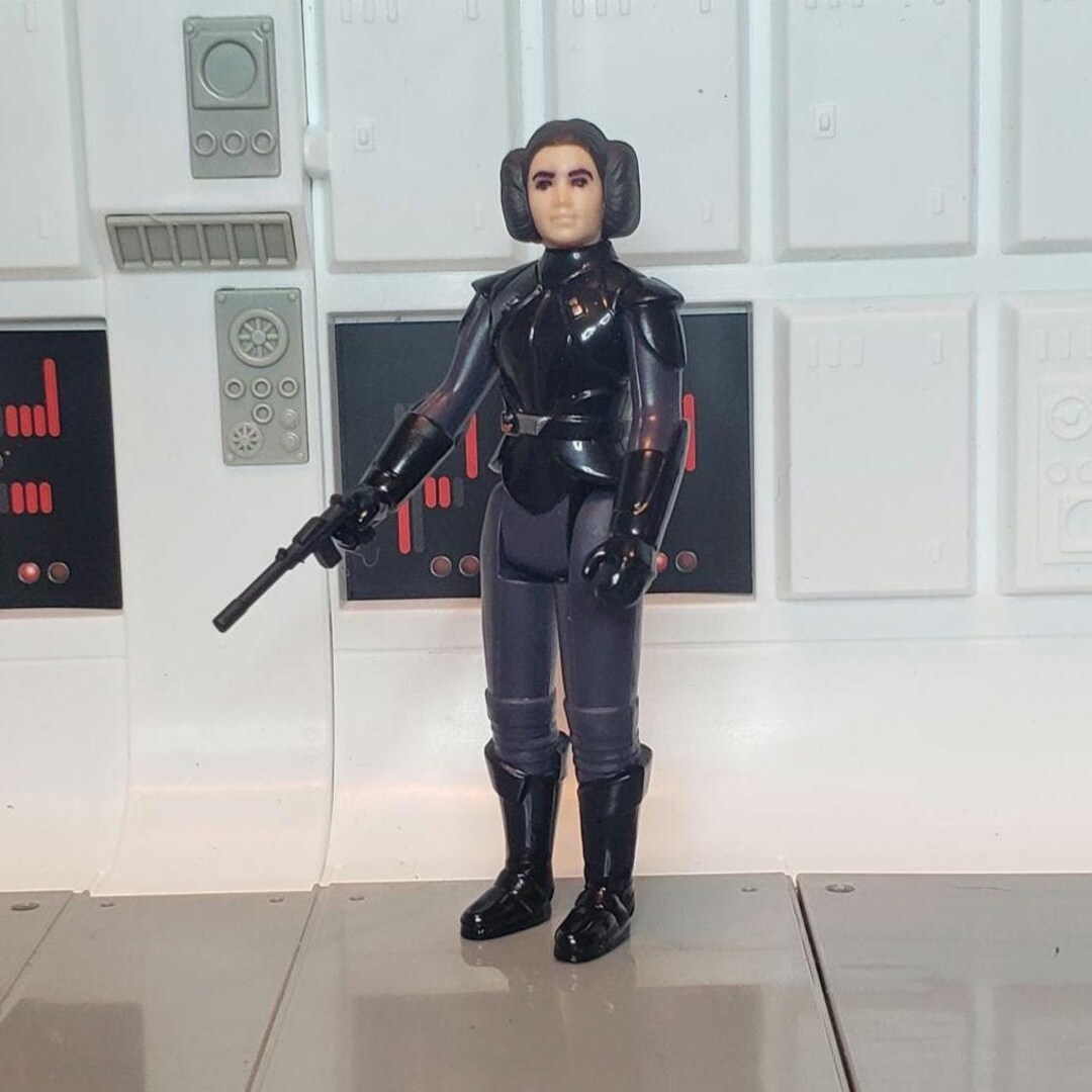 Star Wars CUSTOM Leia Imperial Disguise Action Figure - Etsy