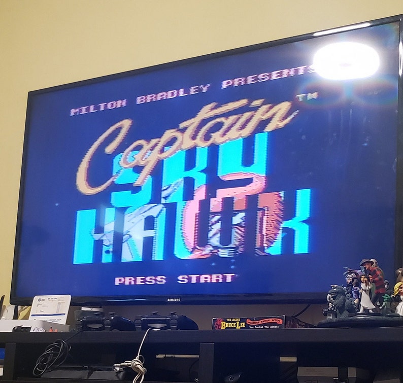 Nintendo NES Captain Skyhawk BOXED Original Vintage Game Cartridge ...