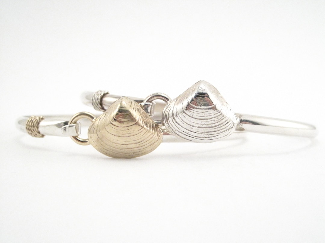 Cape Cod Clam Shell Bracelet - Etsy