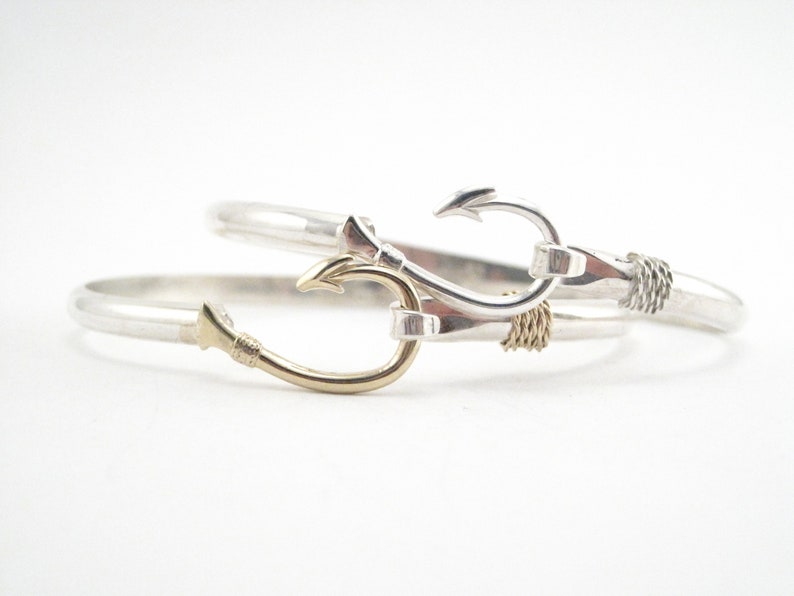 Cape Cod Fish Hook Bracelet - Etsy