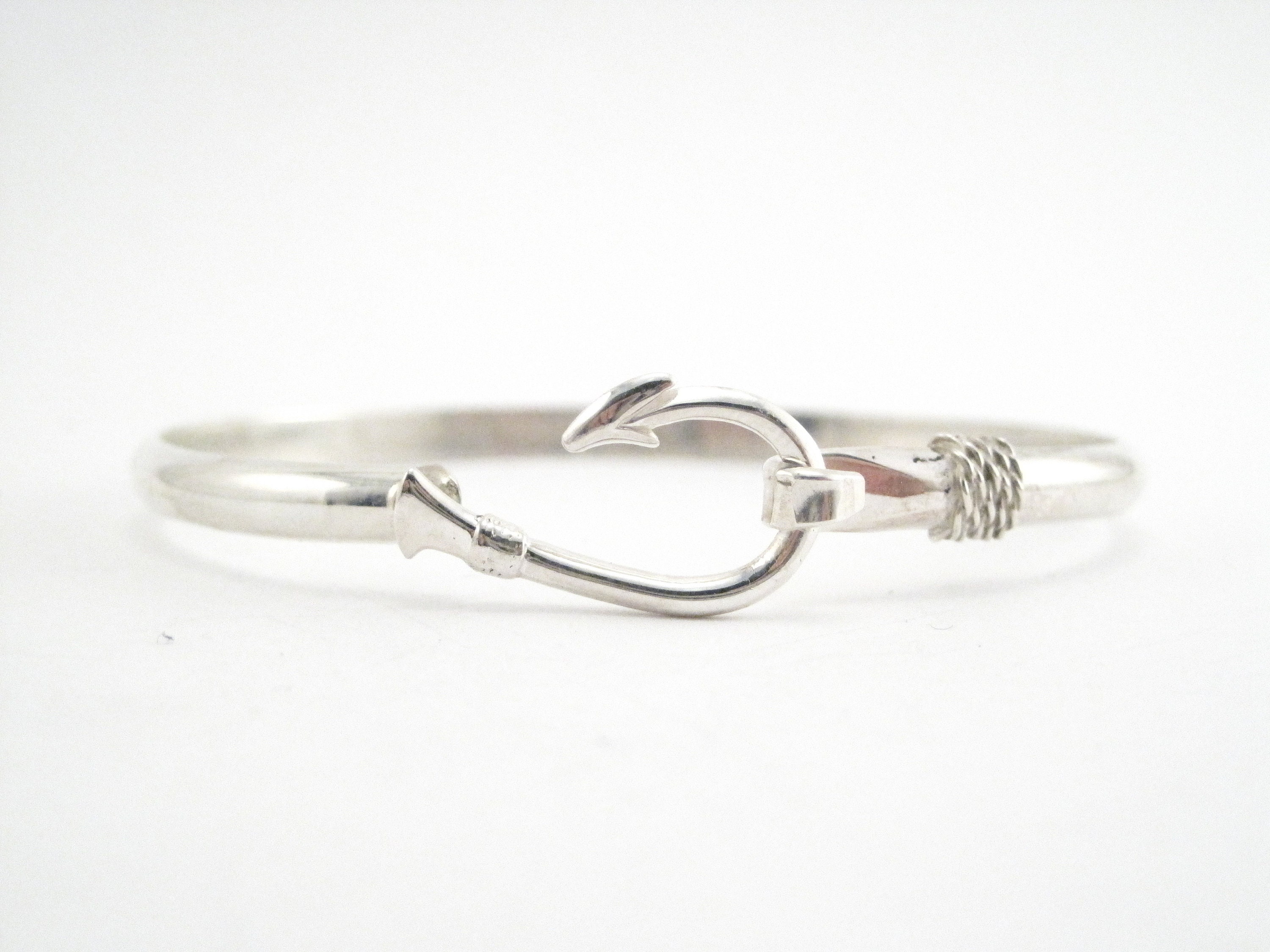 Cape Cod Fish Hook Bracelet - Etsy
