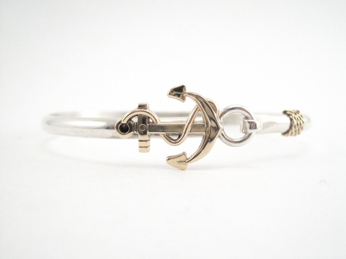 Cape Cod Anchor Bracelet - Etsy