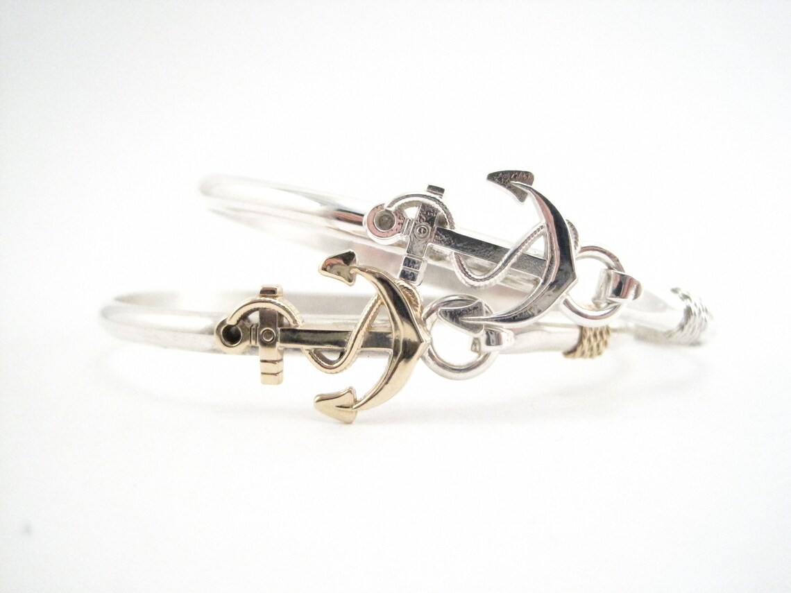 Cape Cod Anchor Bracelet - Etsy
