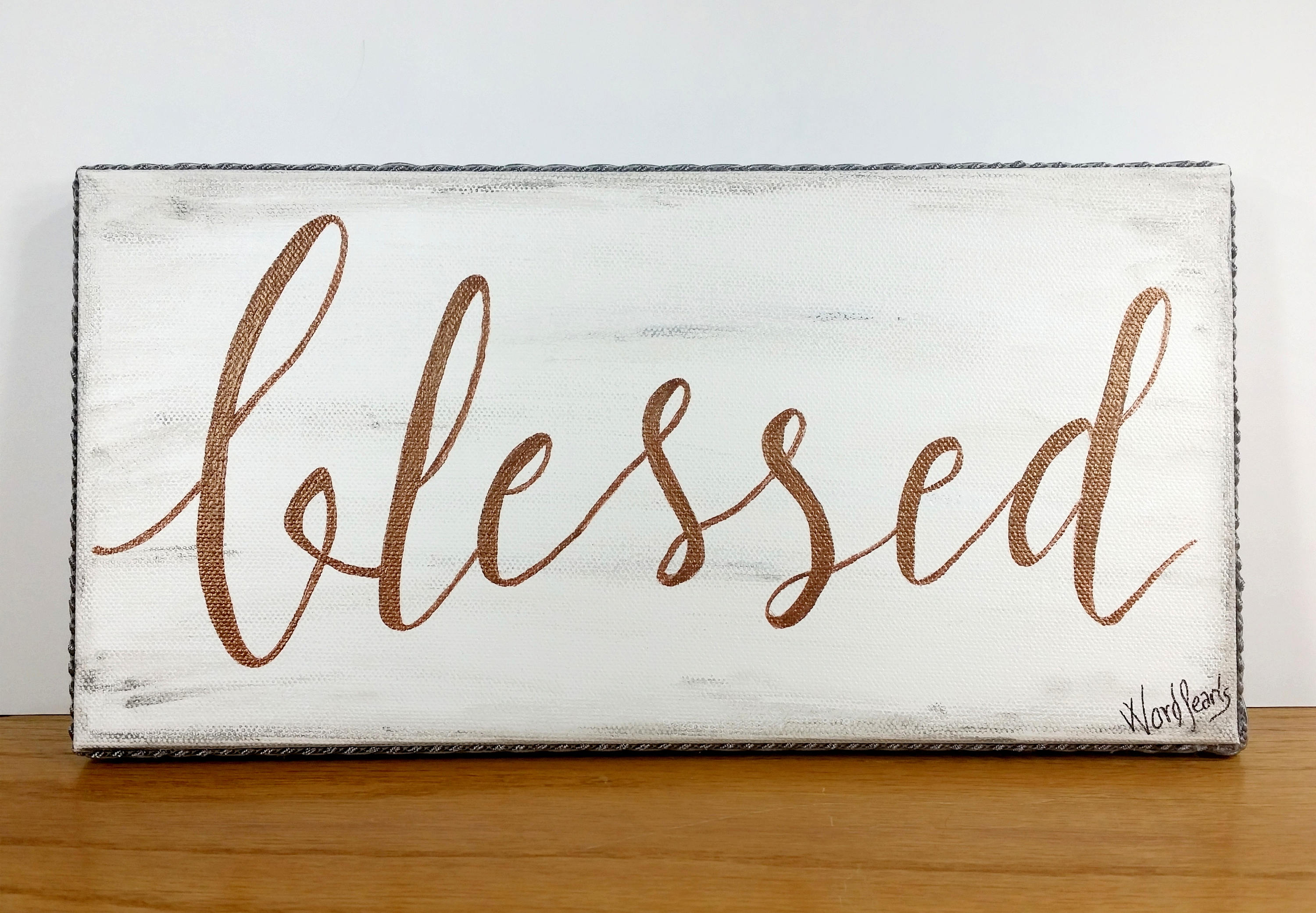 Blessed -blessed Sign -blessed Wall Decor -blessed Wall Art -gallery ...