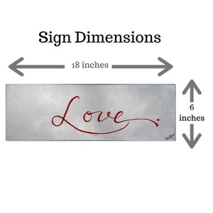 Script Art Script Wall Art Simple Art Script Sign Love - Etsy