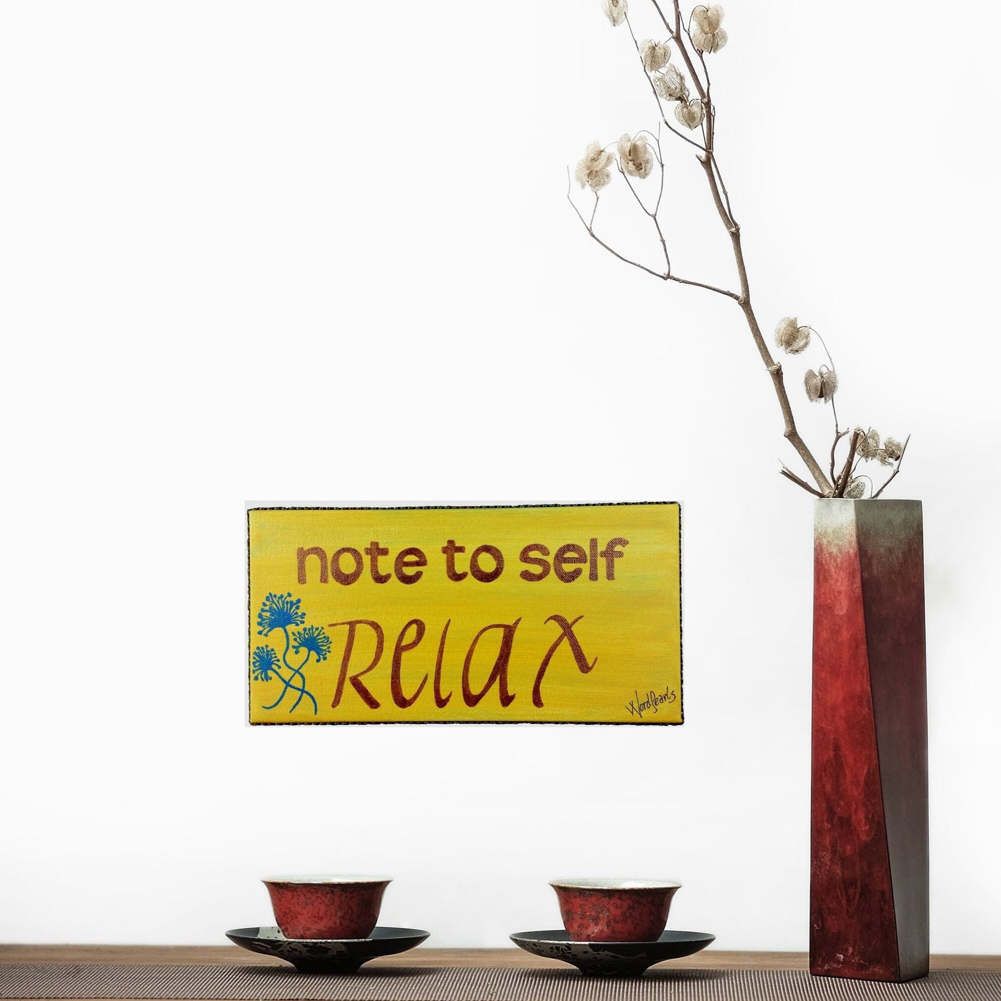 Relax Relax Home Relax Decor Relax Art Women Office Decor Woman Office ...
