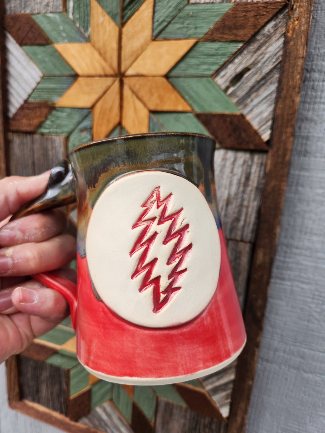 Circular Bolt Mug - Etsy