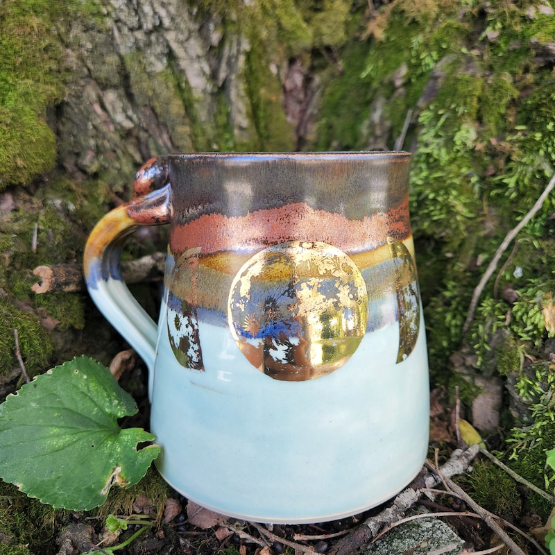 Ceramic Mug Moon - Etsy