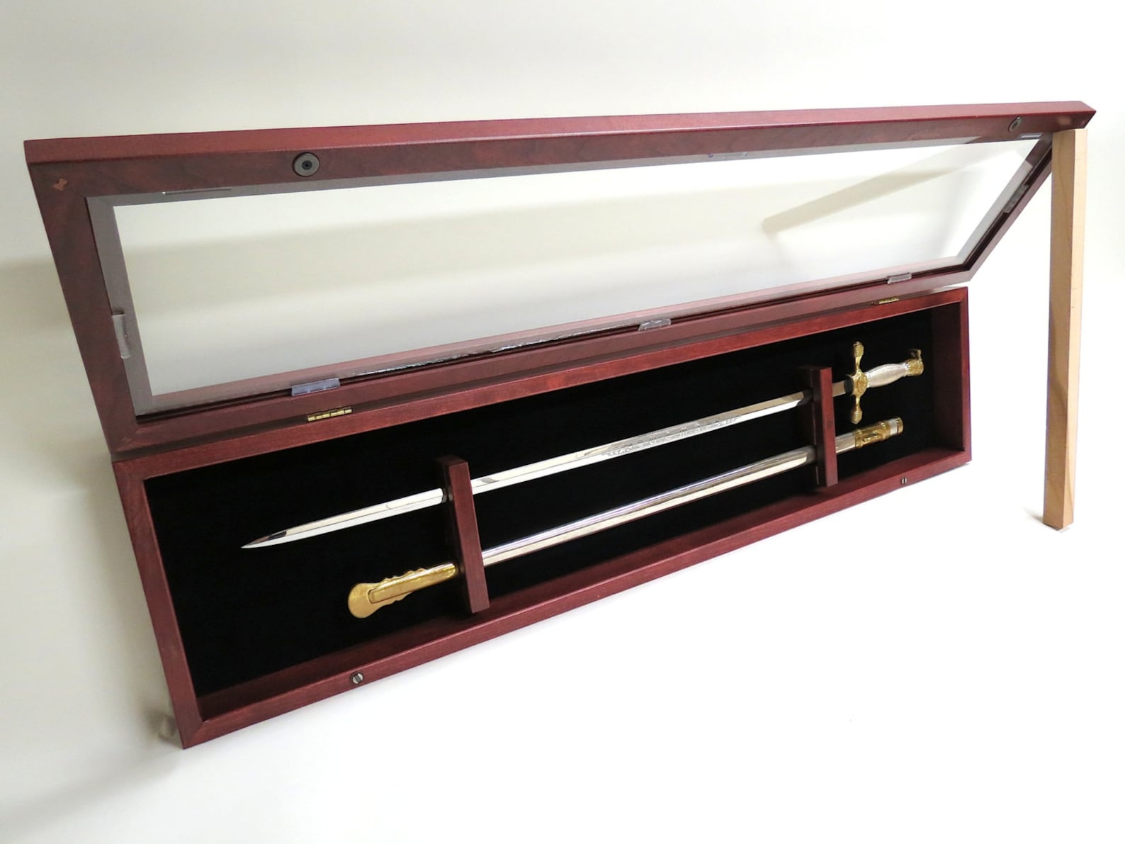 Military Saber / Sword Display, Cadet -- Cherry, Oak or Walnut Wood - Etsy