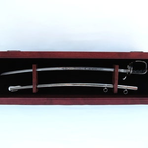 Military Saber / Sword Display, OFFICER - Cherry, Oak or Walnut - Etsy