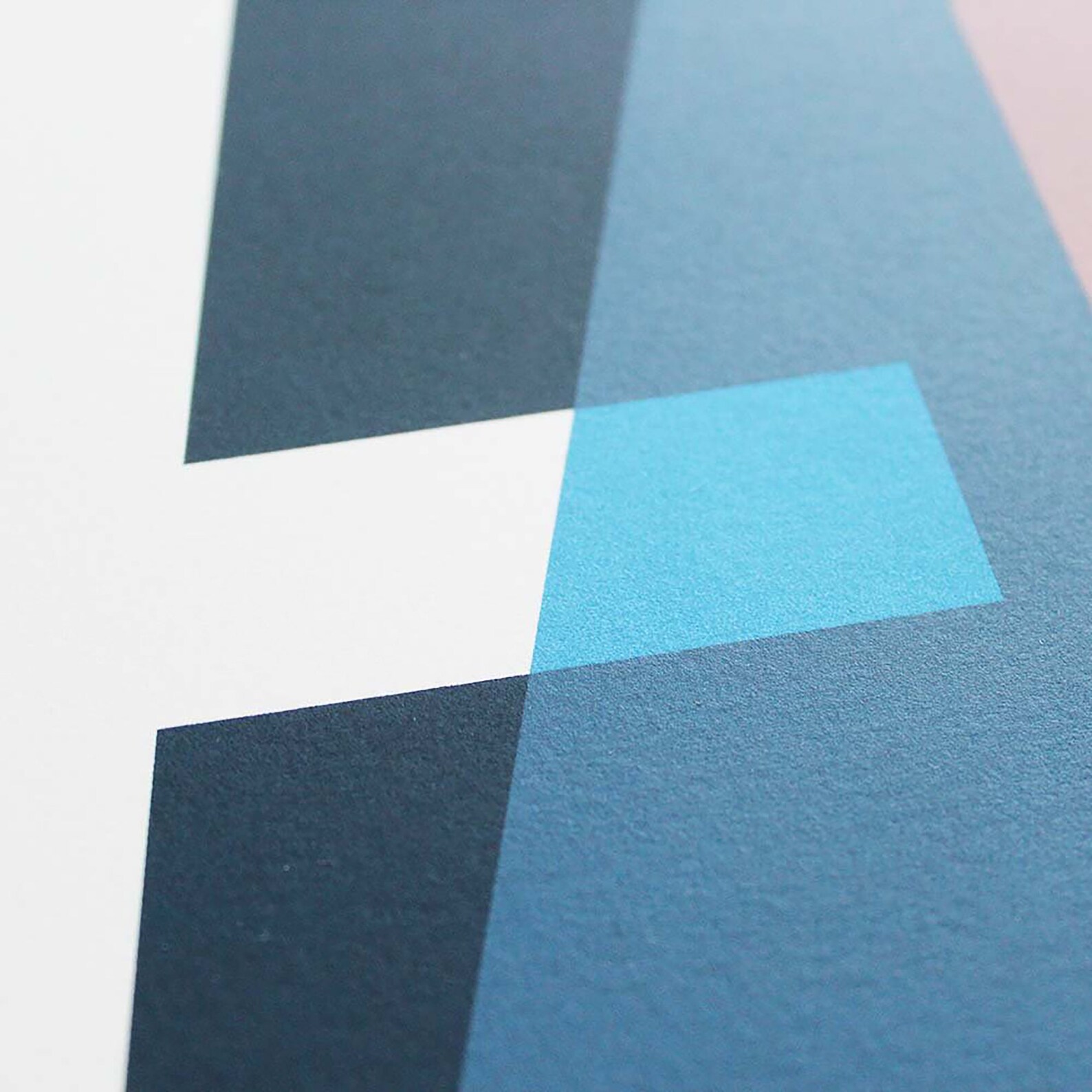 Composition 1 in Blue - Etsy