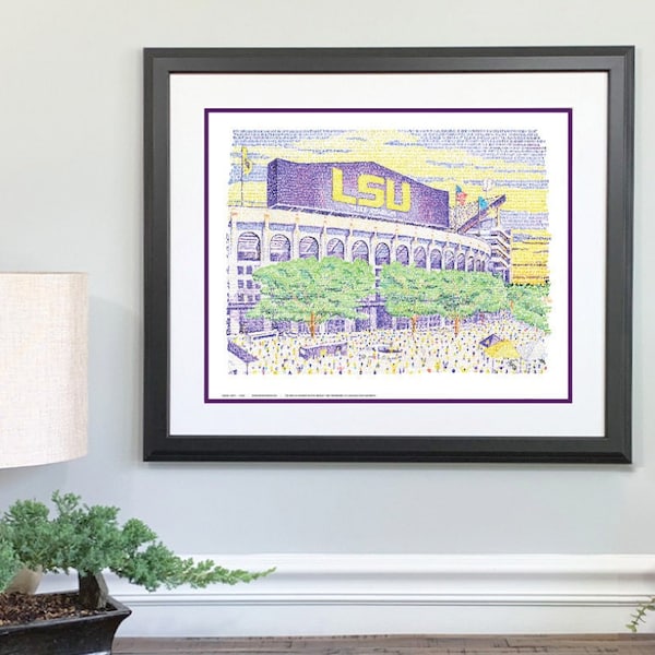 Lsu Art - Etsy