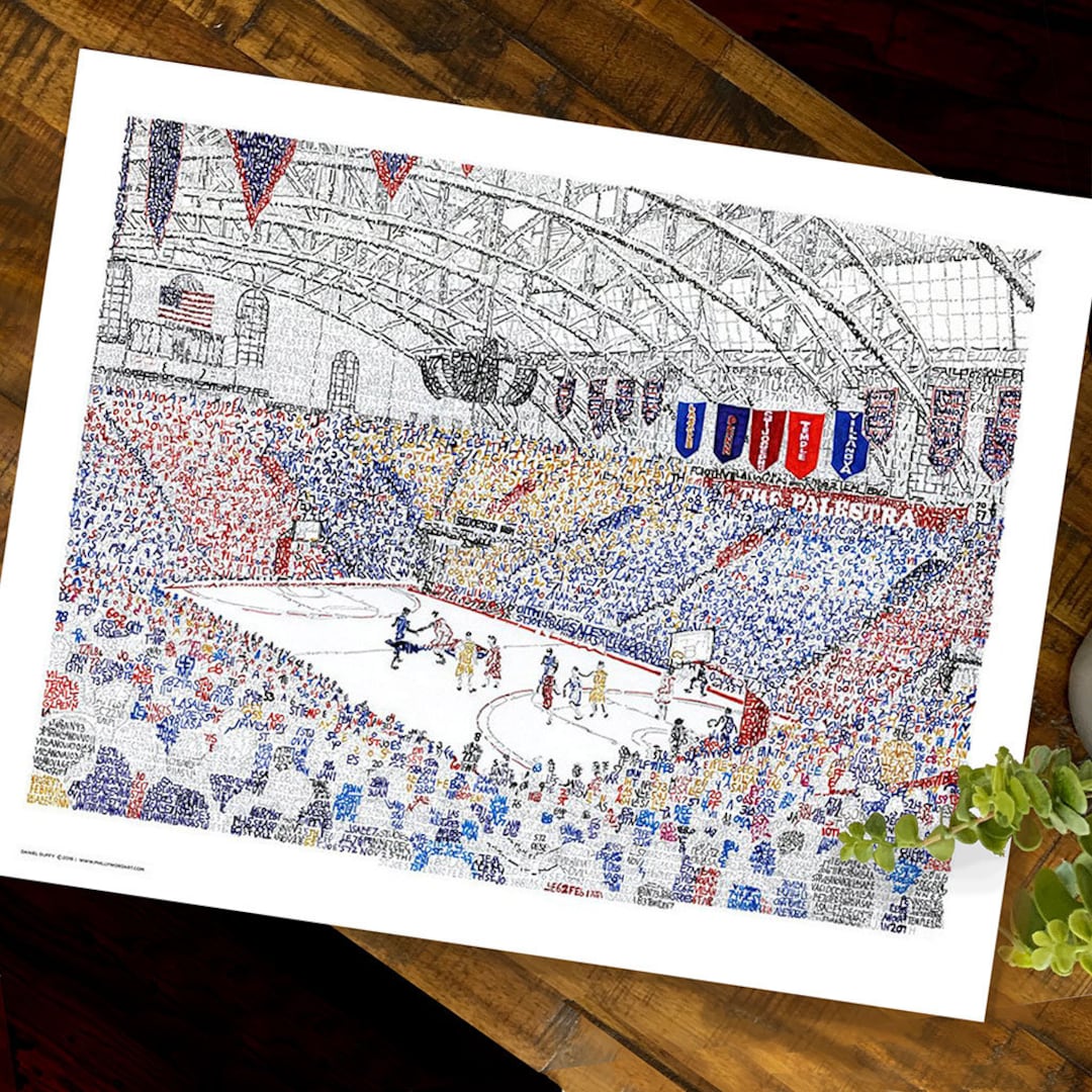 The Palestra Philadelphia Art Philadelphia Decor FREE Shipping 16x20 ...