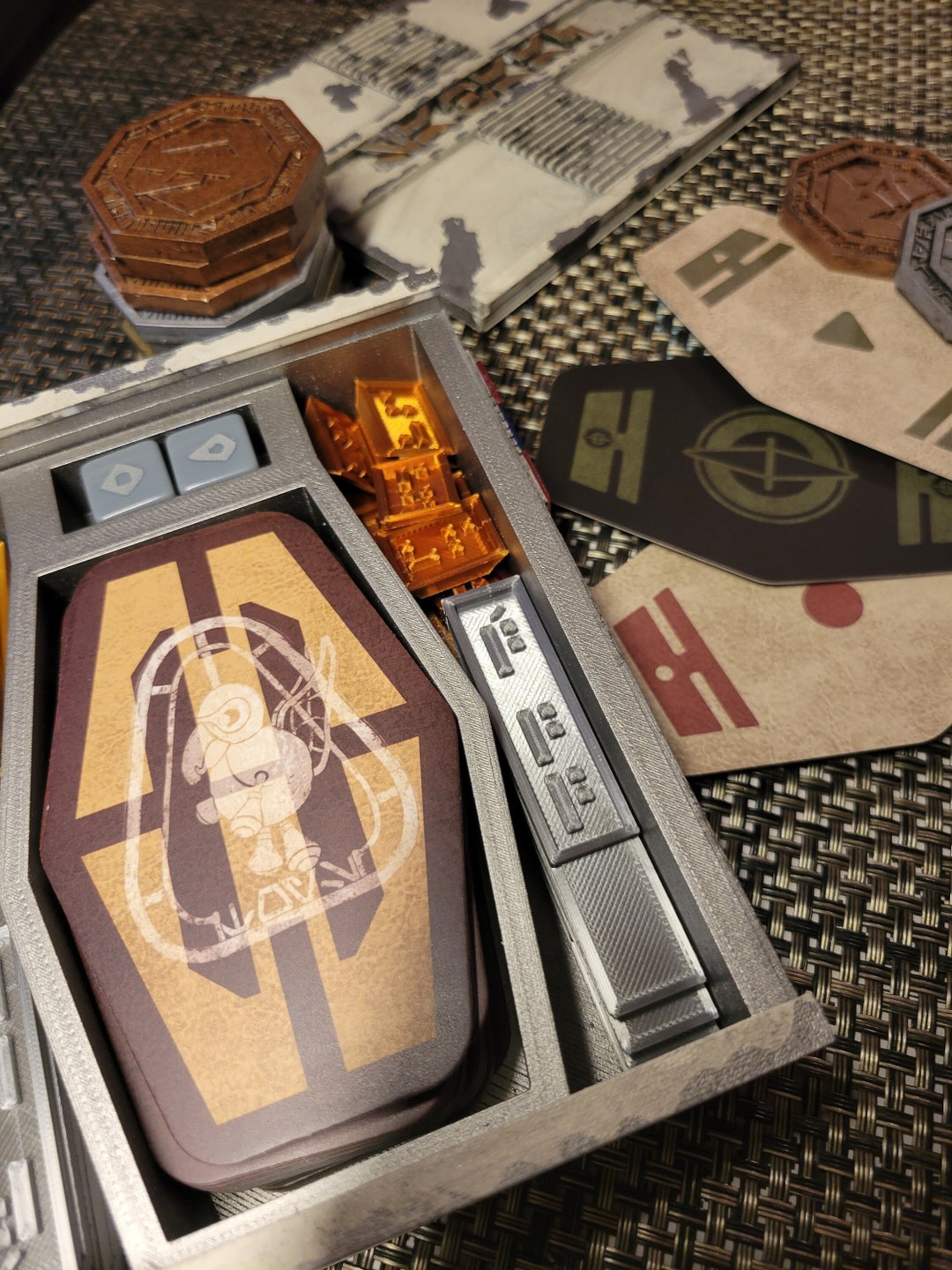 The Gambler's Set (sabacc Set Storage Box)- Star Wars Inspired - Etsy