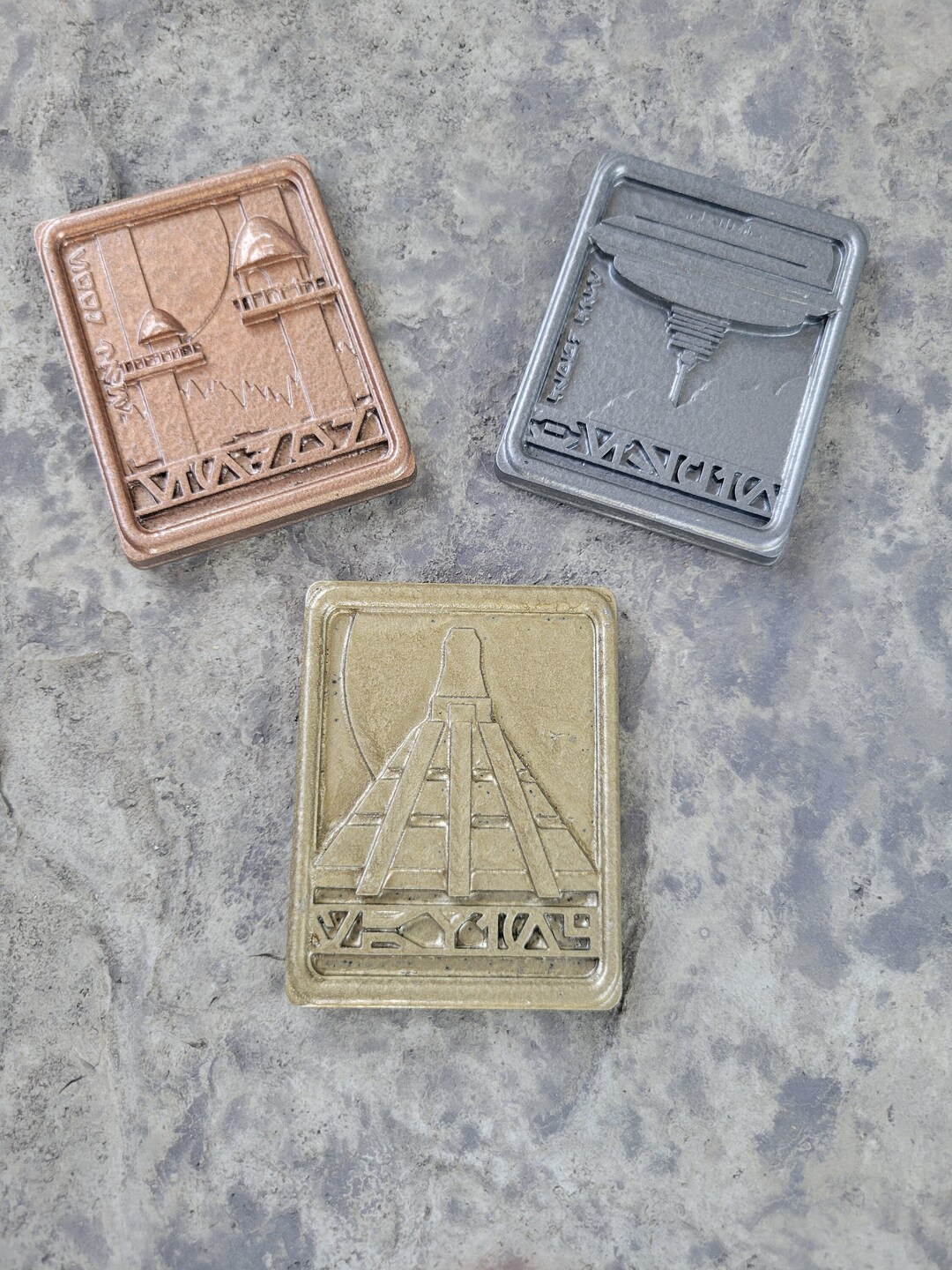 Imperial Bounty Ingot set 2: Endor, Bespin, and Yavin - Etsy