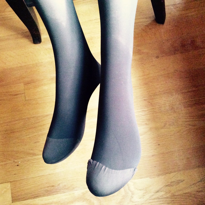 Thong Back Tights Opaque Support Massagging Pantyhose Etsy