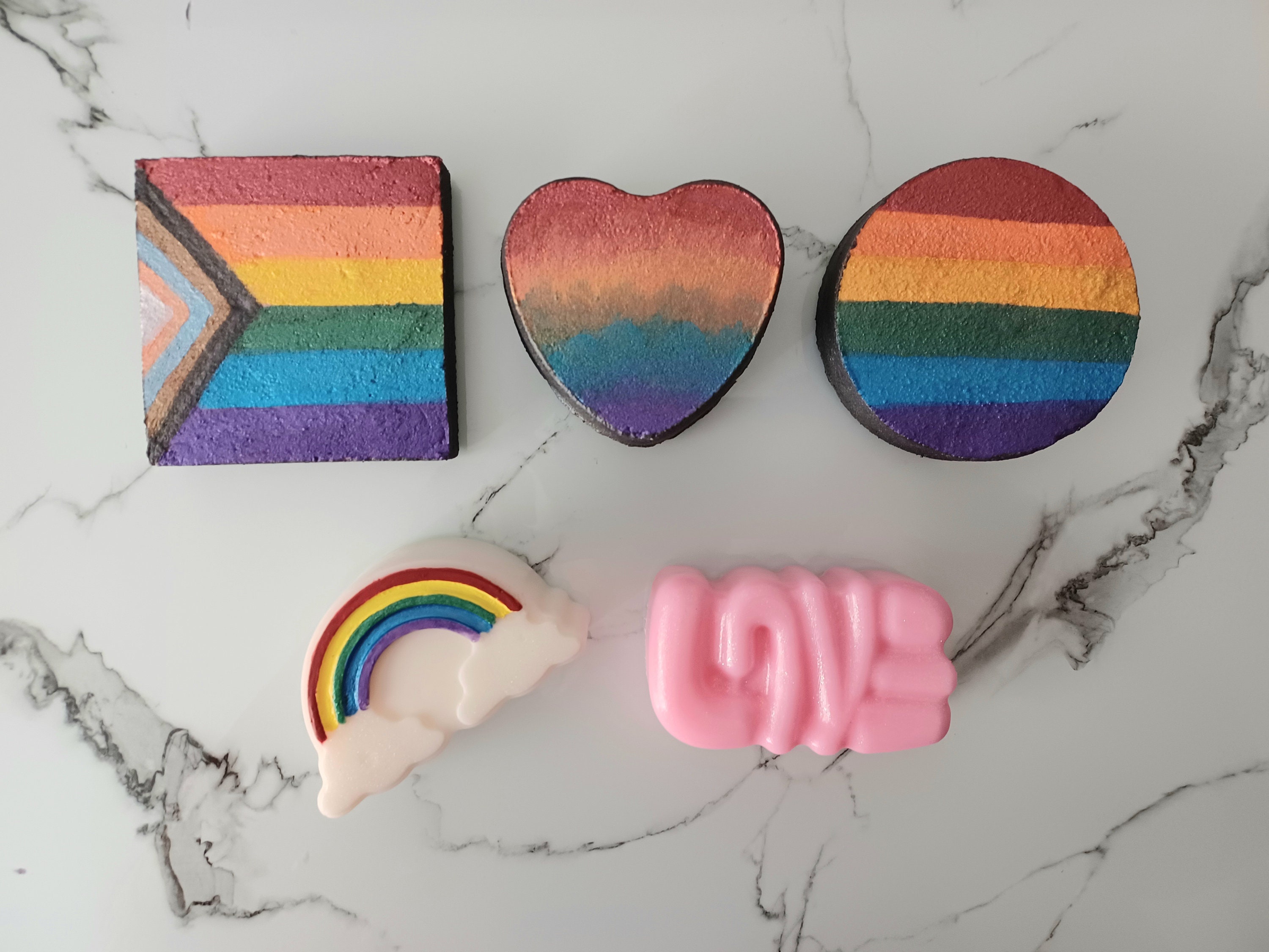PRIDE Bath Gift Set Rainbow Gift LGBTQ Gifts - Etsy