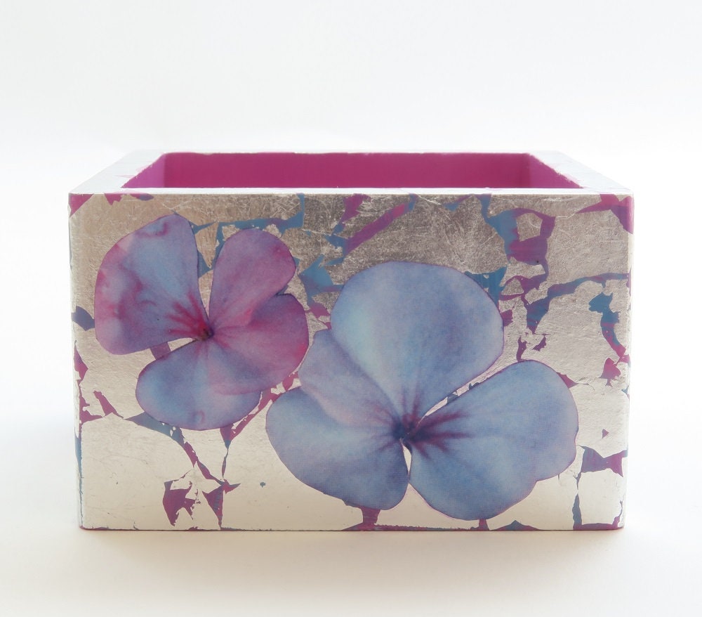 Floral Desk Accessories Desktop Decor Organizer Pen - Etsy