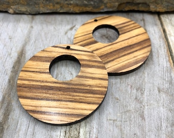 Wood charms | Etsy