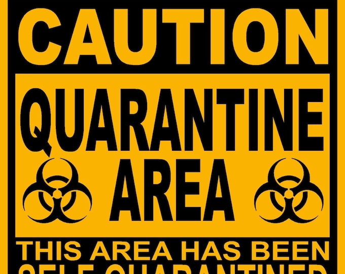 9 X 9 PVC Sign Caution Land Mines - Etsy