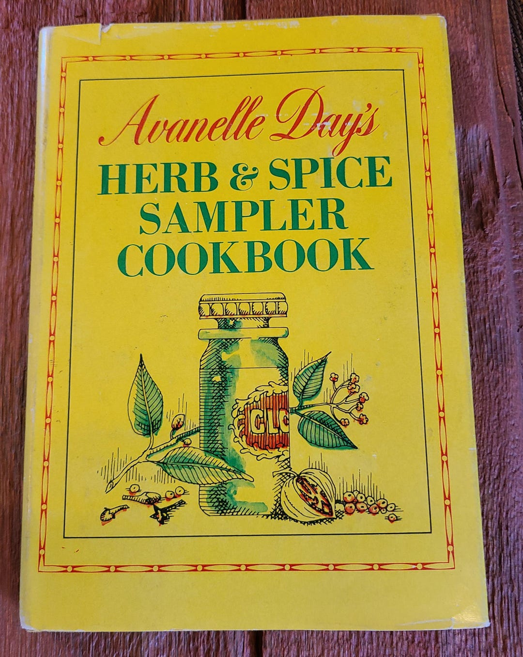 Vintage Recipe Cook Book Avanelle Day's Herb & Spice Sampler Cookbook ...