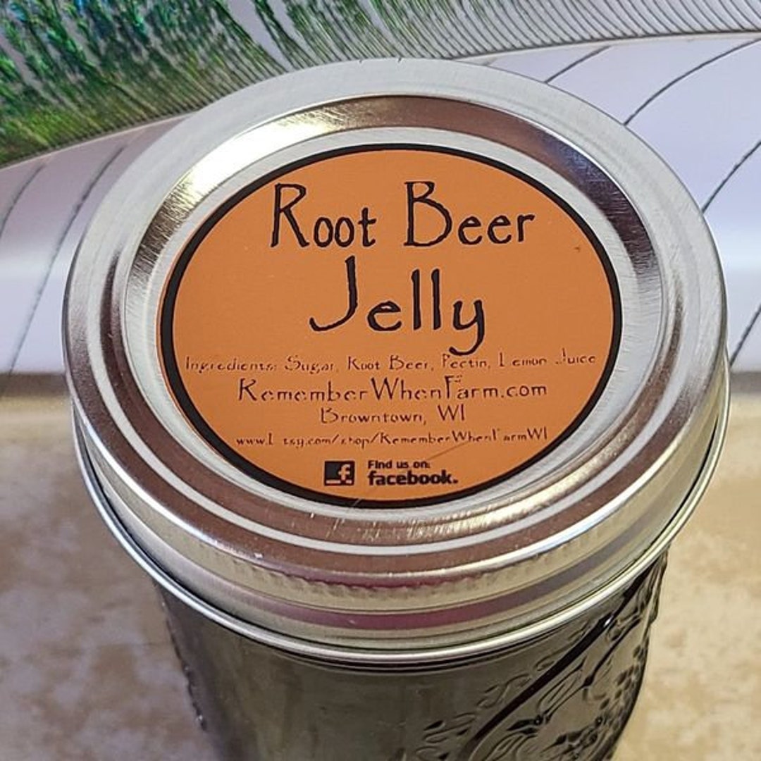 Root Beer Soda Jelly - 8oz - Etsy