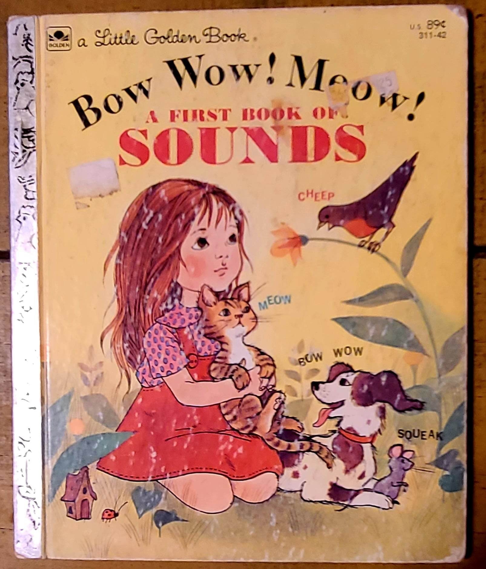 Vintage Bow Wow Meow the First Book of Sounds Little Golden Book ...